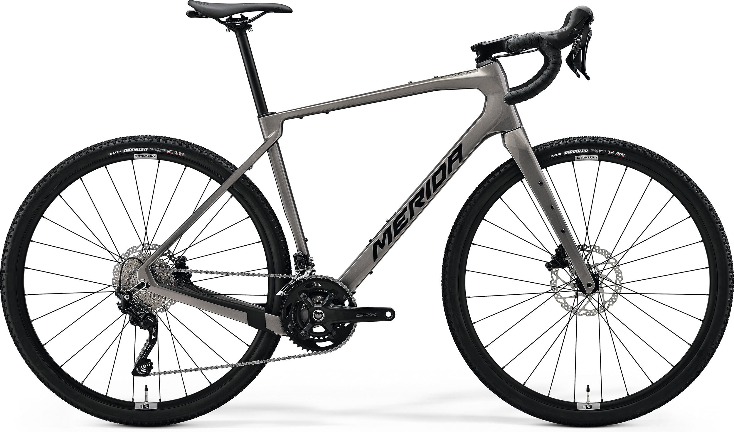Merida Silex 4000 Carbon Gravel Bike 2026 - Warm Slate Grey – Start Fitness