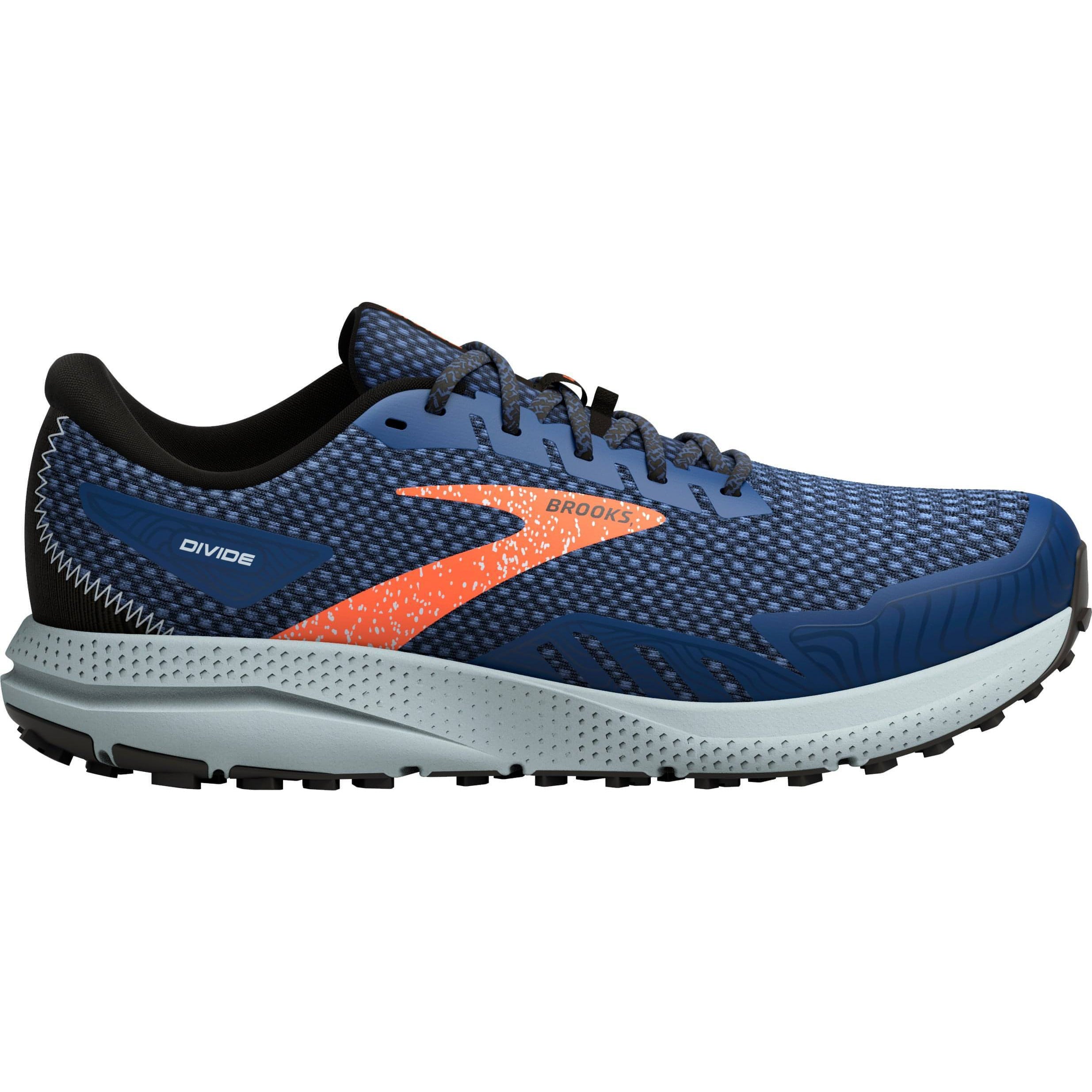 Brooks Divide 4 Mens Trail Running Shoes - Navy – Start Fitness Brooks Divide 4 Mens Trail Running Shoes - Navy – Start Fitness