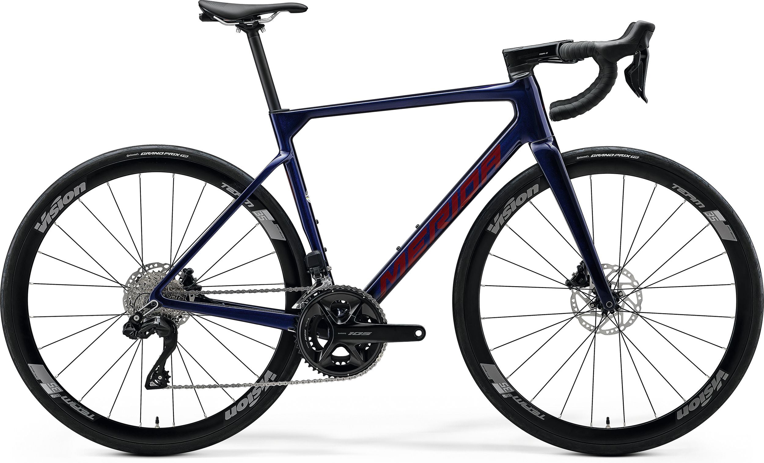 Merida Scultura 5000 Carbon Road Bike 2026 - Starfield Purple – Start ...