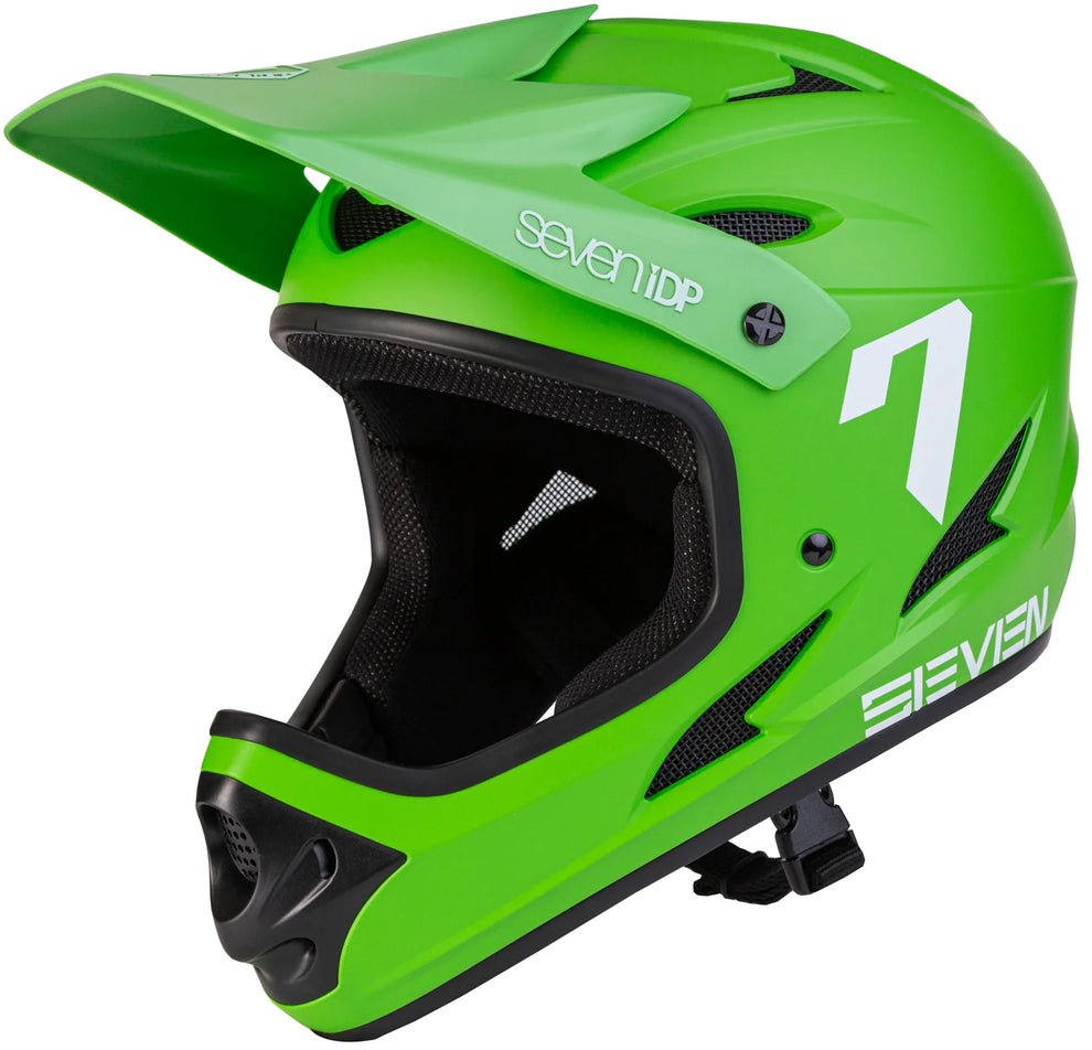 7iDP M1 Full Face Junior Cycling Helmet - Green – Start Fitness
