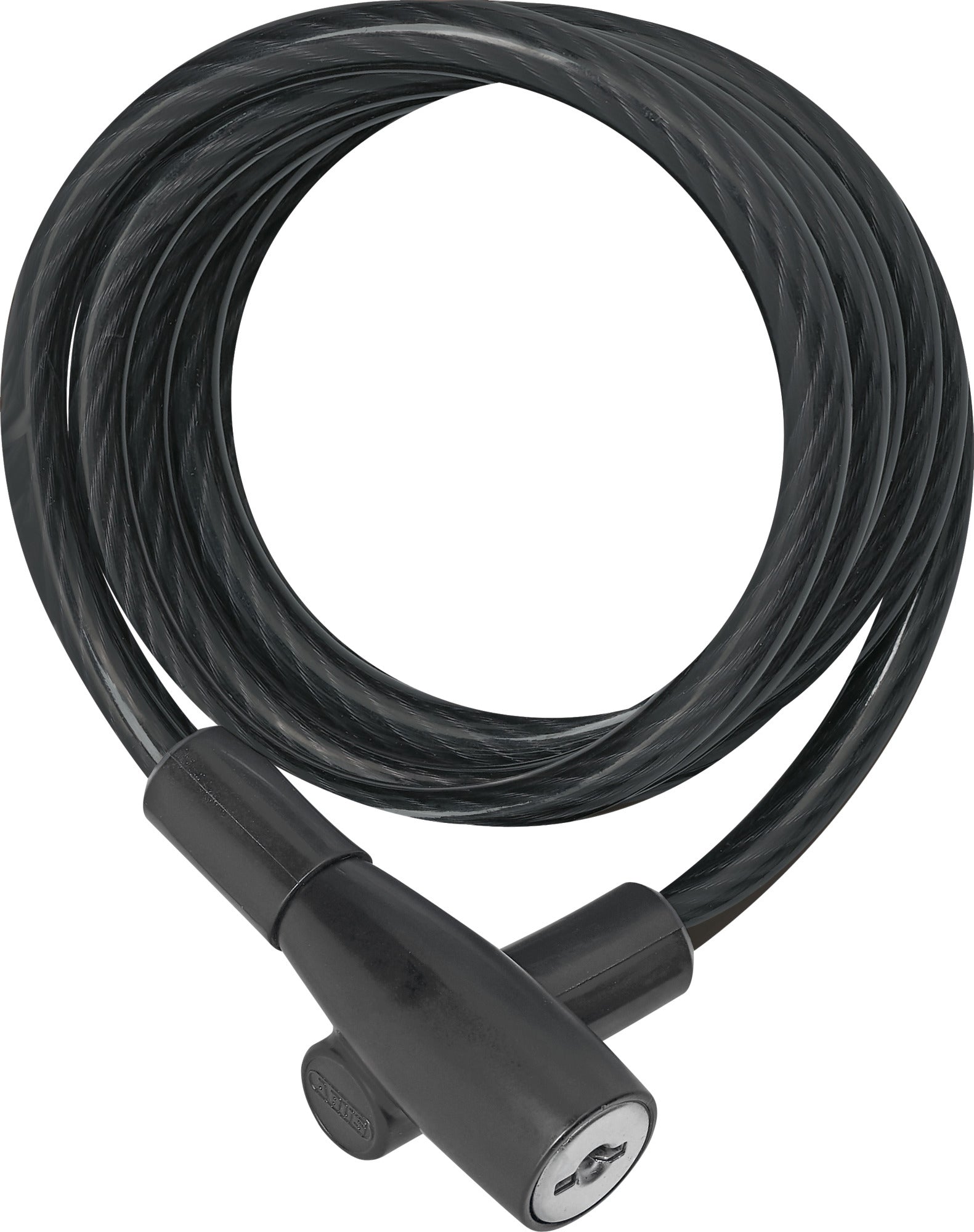 Abus 3506k Key Coil 6mm x 120cm Cable Lock - Black – Start Fitness