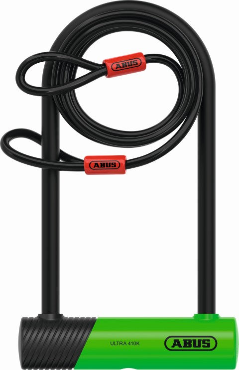 Abus Ultimate 230mm U Lock With 120cm Cobra Cable Lock – Start Fitness