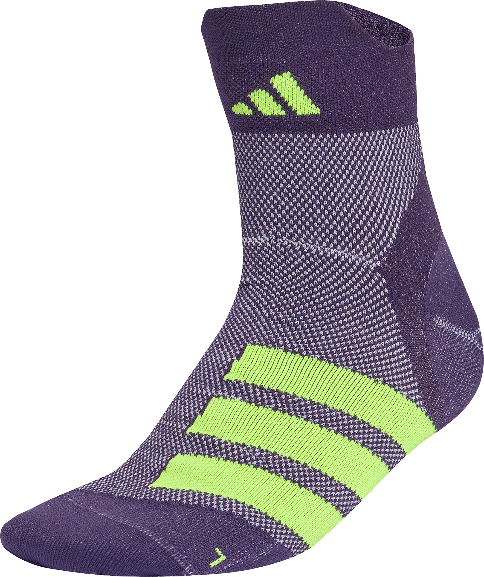 adidas RunXAdizero Running Socks - Purple – Start Fitness