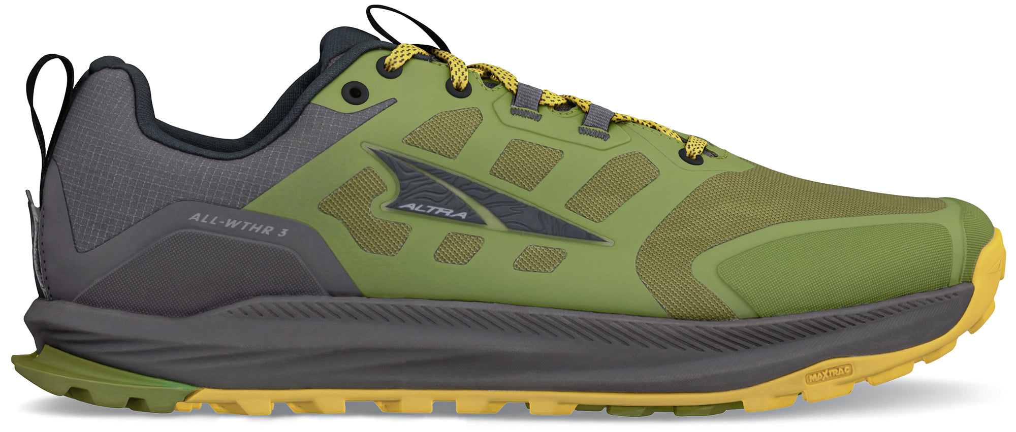 Altra Lone Peak 9 Waterproof Mens Trail Running Shoes - Green – Start ...