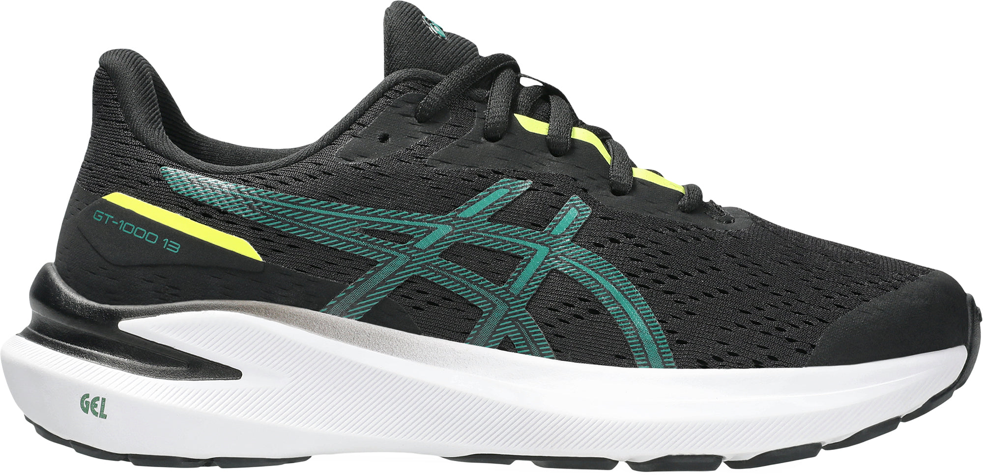 Asics GT 1000 13 GS Junior Running Shoes - Black – Start Fitness
