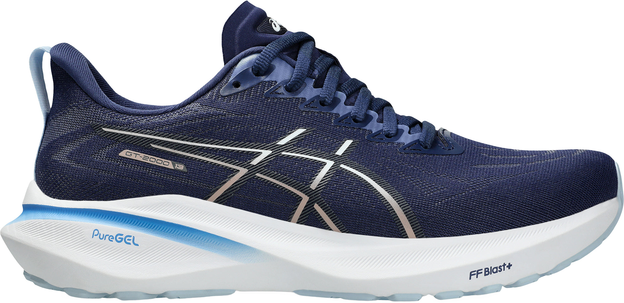 Asics GT 2000 13 Womens Running Shoes - Blue – Start Fitness