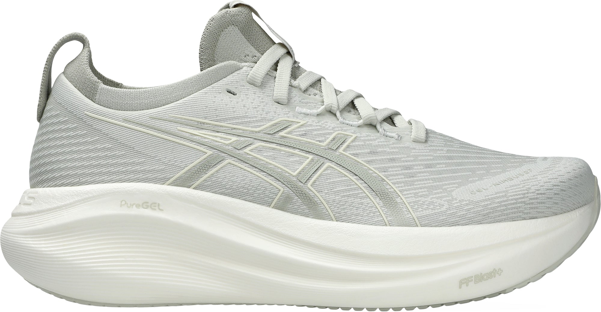 Asics Gel Nimbus 27 Womens Running Shoes - Grey – Start Fitness