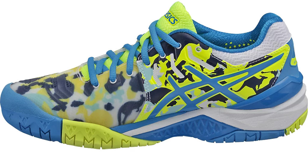 Asics Gel Resolution 7 L.E Womens Tennis Shoes - Blue – Start Fitness