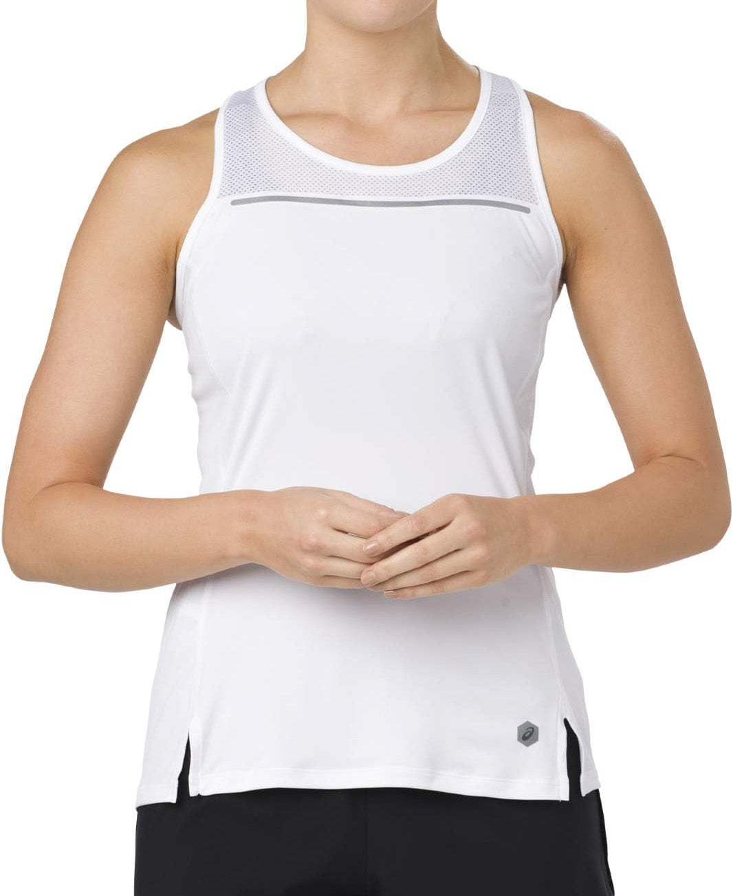 Asics Lite-Show Womens Running Vest Tank Top - White – Start Fitness