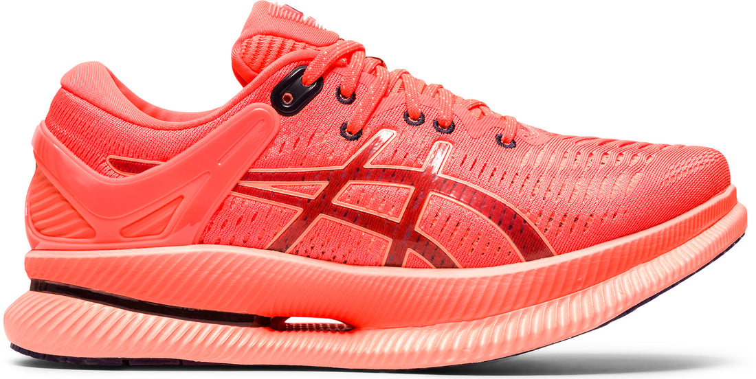 Asics MetaRide Womens Running Shoes - Red – Start Fitness
