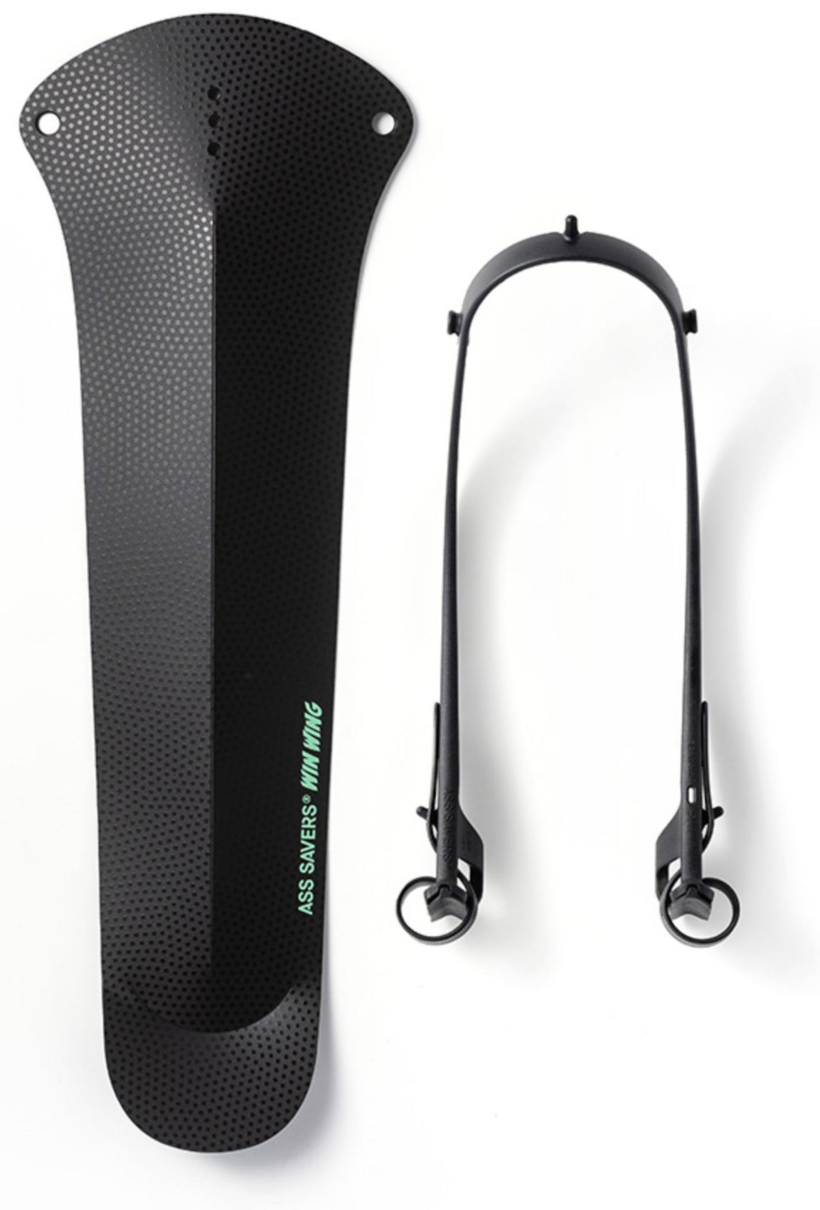 Ass Savers Win Wing 2 Gravel Rear Mudguard - Black – Start Fitness