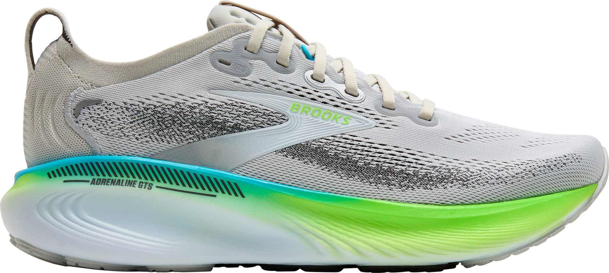 Brooks Adrenaline GTS 25 Mens Running Shoes - Grey – Start Fitness