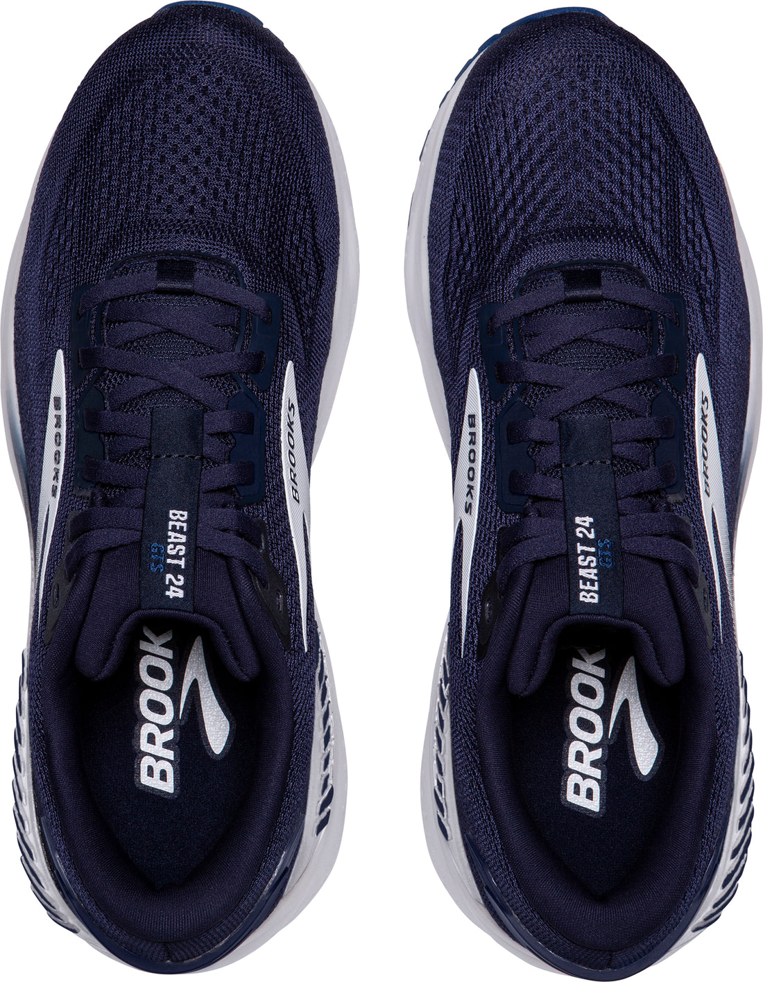 Brooks Beast GTS 24 WIDE FIT Mens Running Shoes - Navy – Start Fitness