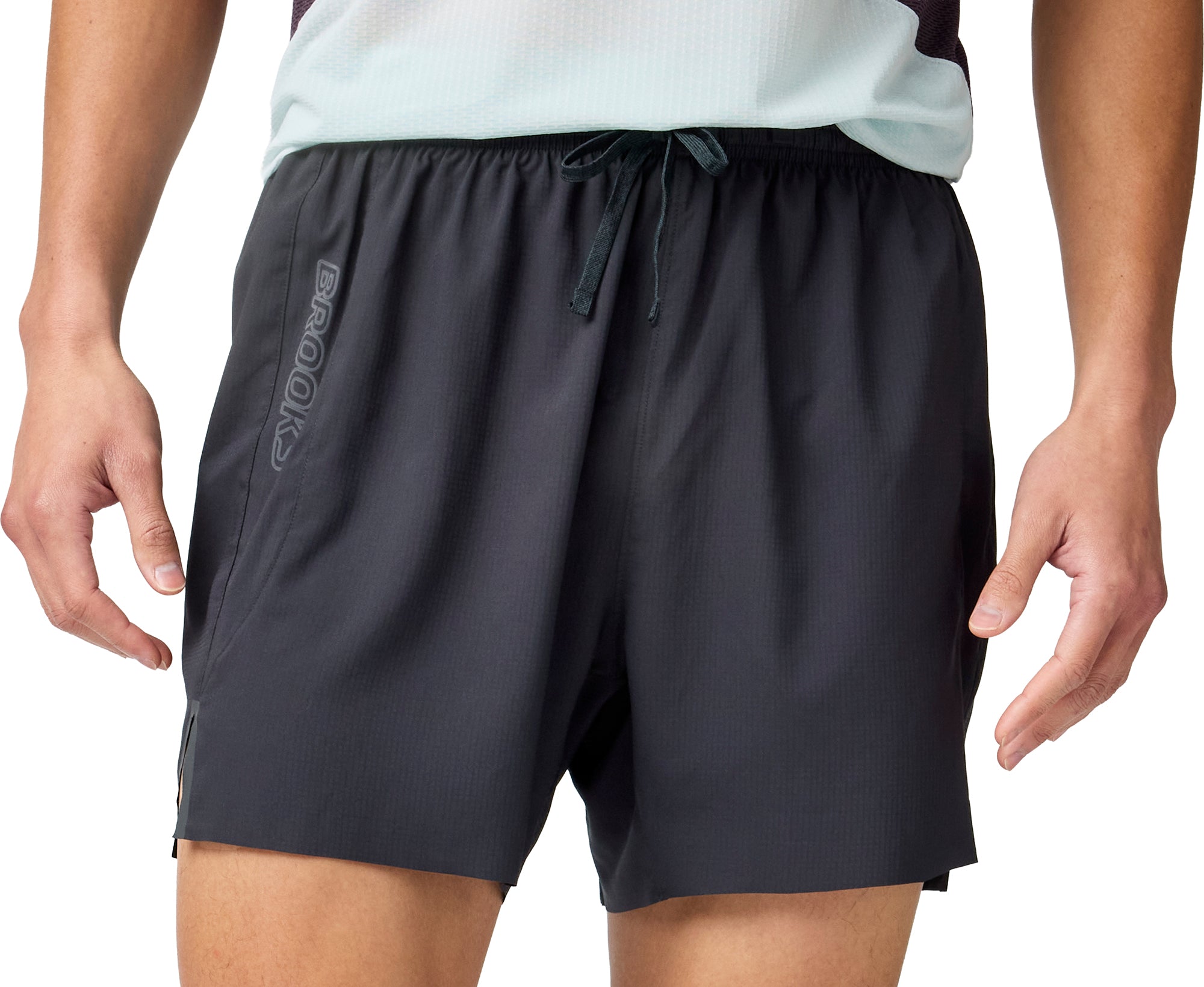 Brooks Cascadia Mens Running Shorts - Black – Start Fitness