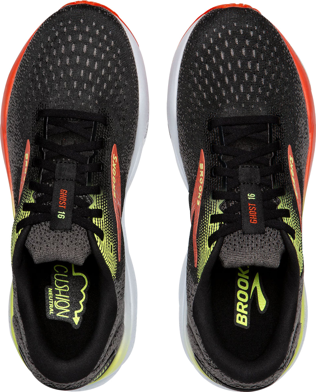 Brooks Ghost 16 WIDE FIT (2E) Mens Running Shoes - Black – Start Fitness