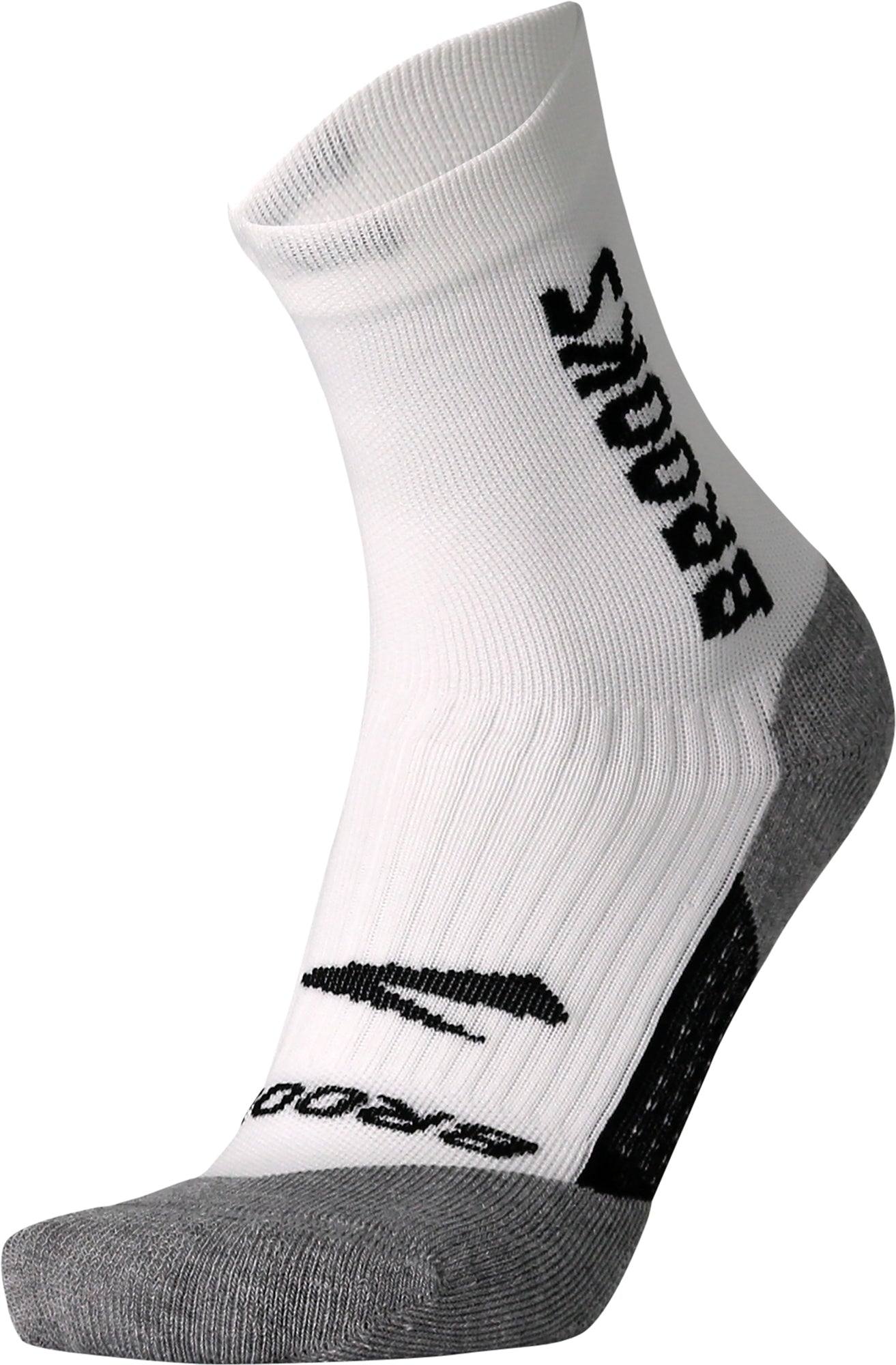 Brooks Ghost Crew Running Socks - White – Start Fitness