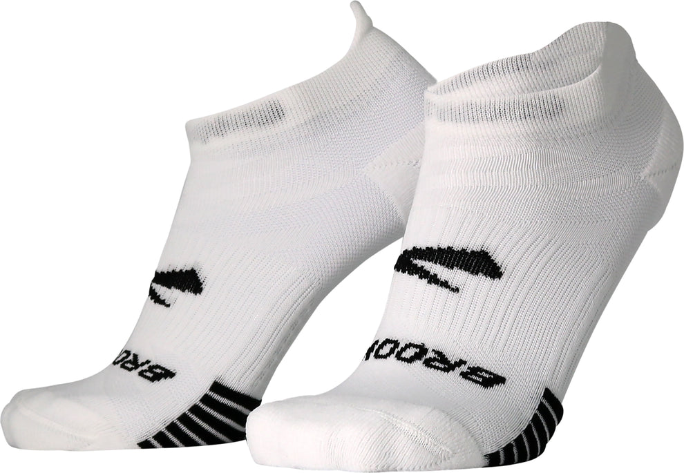 Brooks Ghost Lite No Show (2 Pack) Running Socks - White – Start Fitness