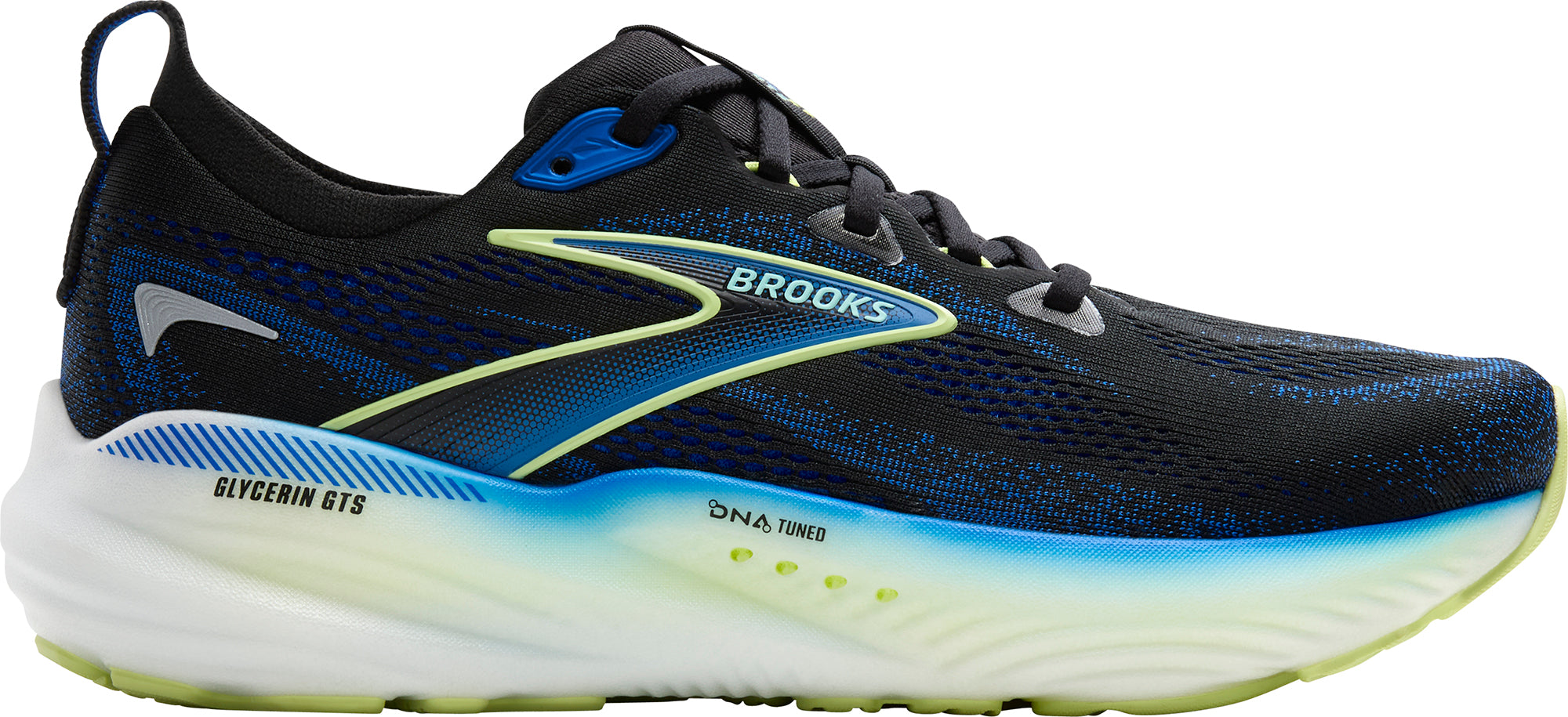 Brooks Glycerin GTS 22 Mens Running Shoes - Black – Start Fitness