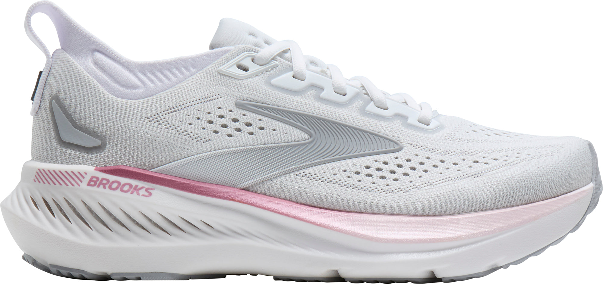 Brooks Glycerin GTS 23 Womens Running Shoes - White – Start Fitness