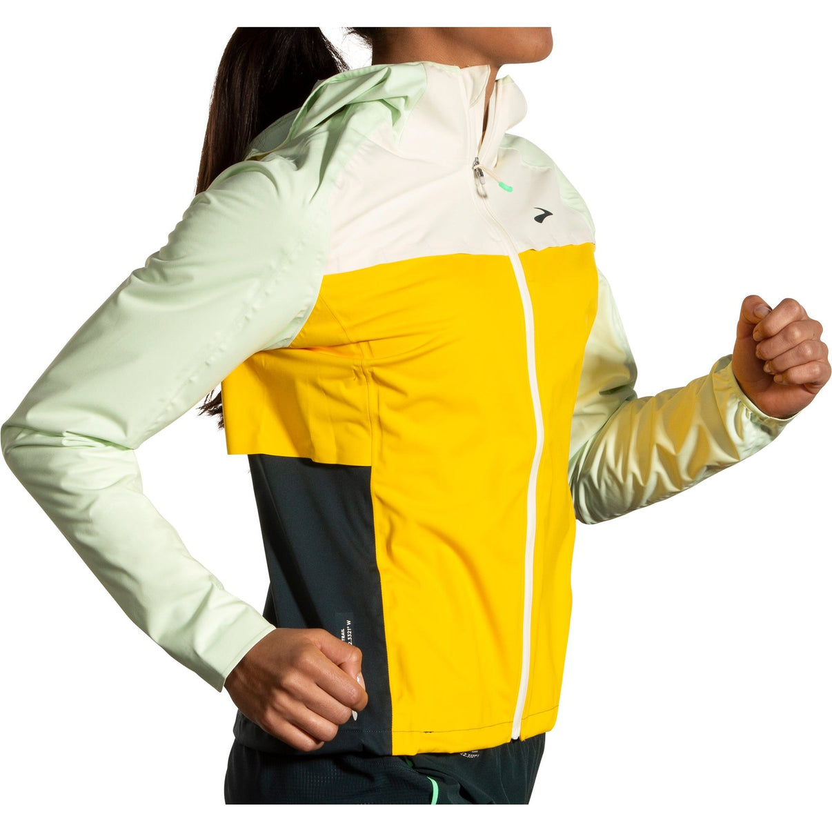 Brooks High Point Waterproof Womens Running Jacket - Yellow – Start Fitness