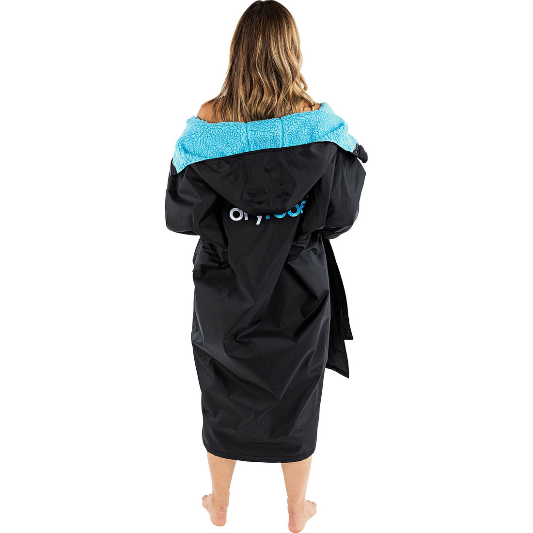 Dryrobe Advance Long Sleeve Changing Robe - Blue – Start Fitness