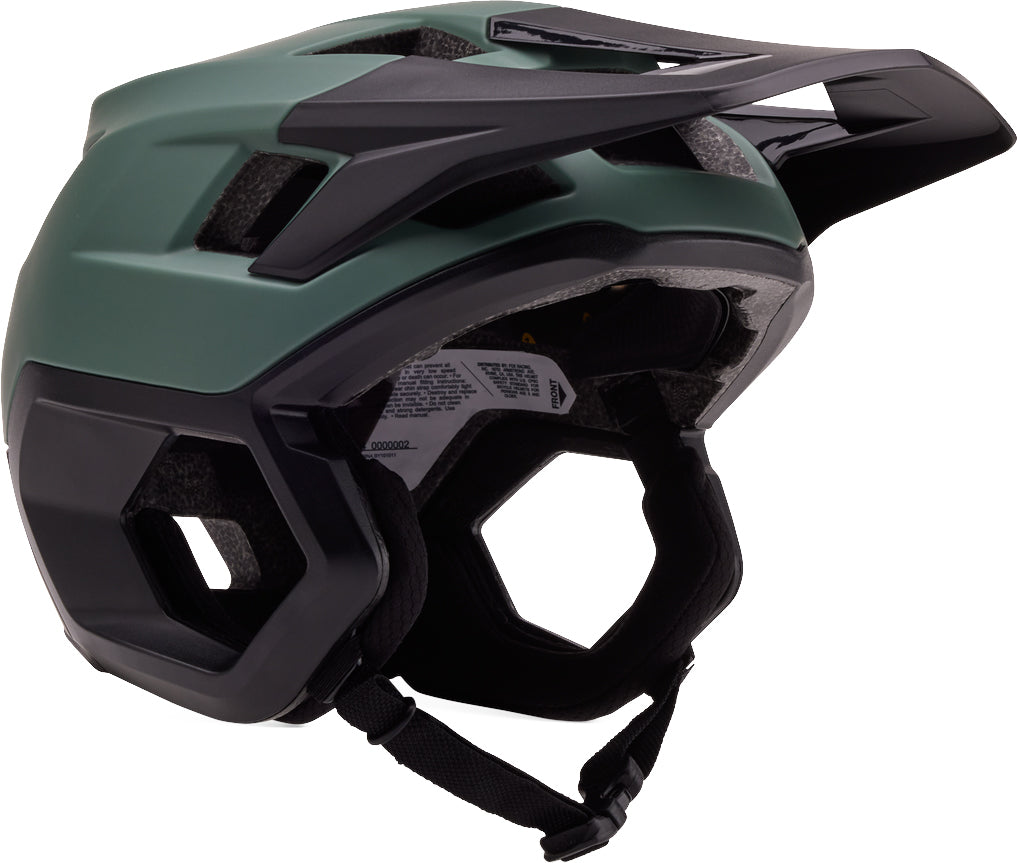 Fox DropFrame MTB Full Face Cycling Helmet - Green – Start Fitness
