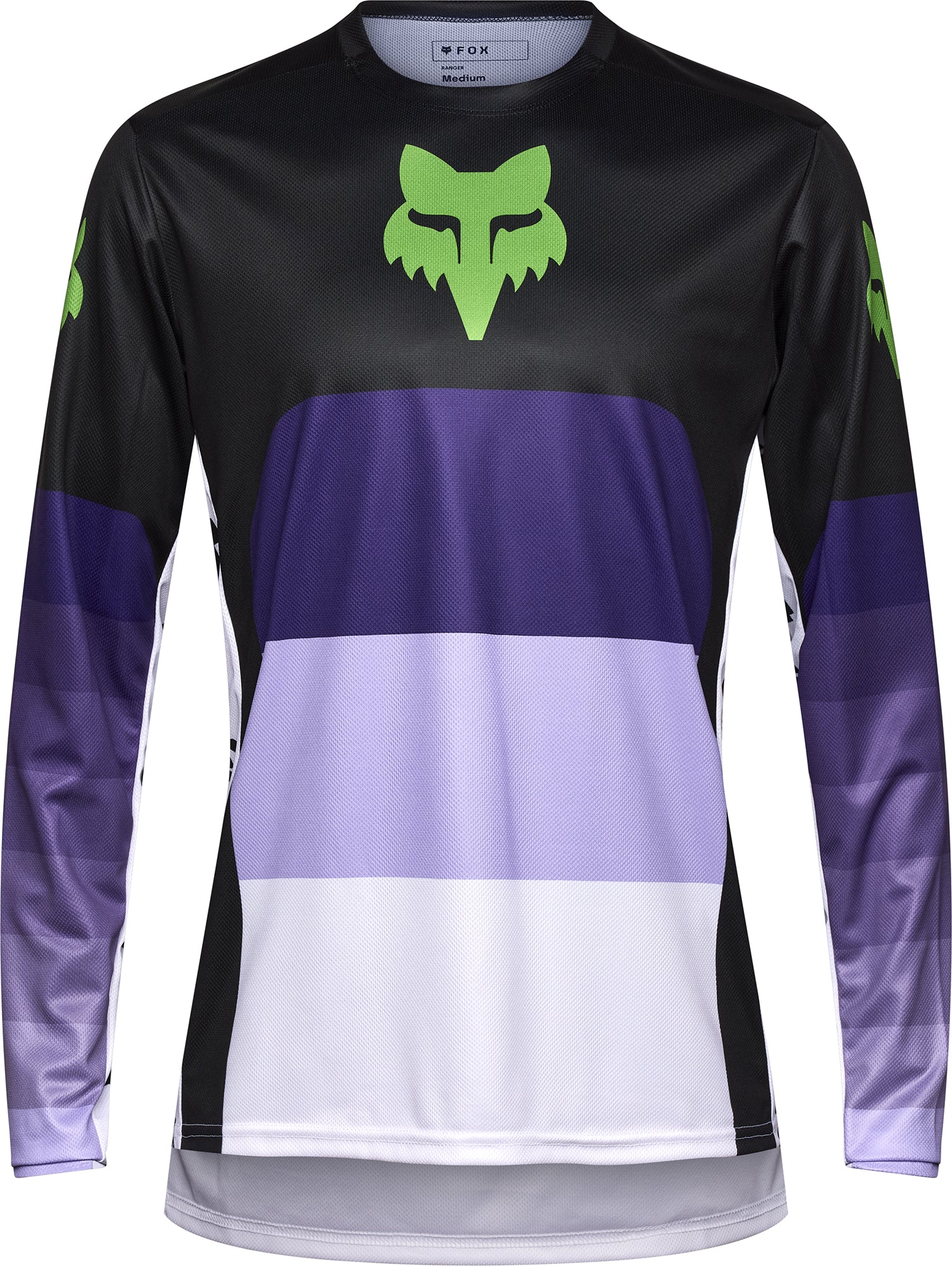 Fox Ranger Grid Long Sleeve Mens Cycling Jersey - Black – Start Fitness