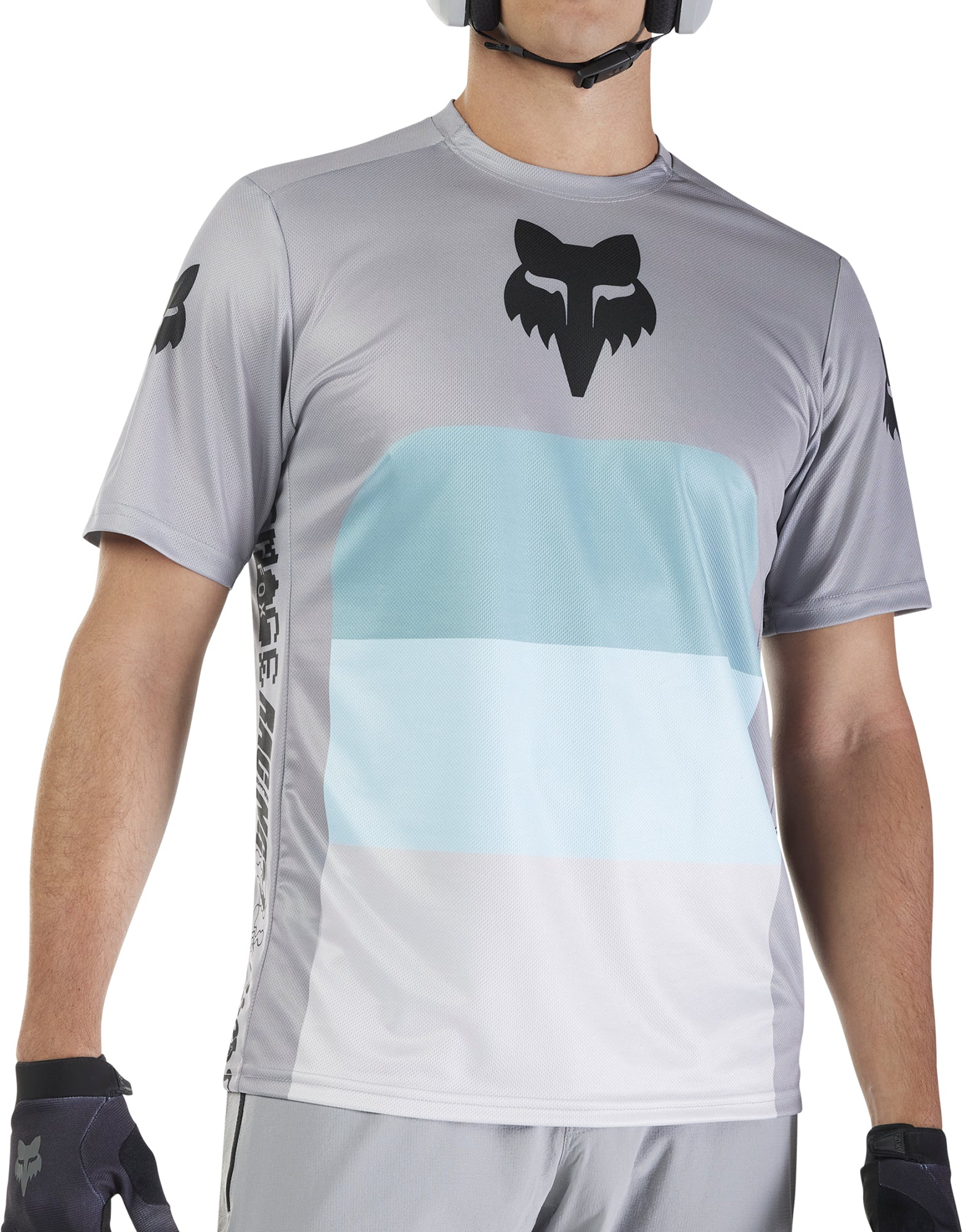 Fox Ranger Grid Short Sleeve Mens Cycling Jersey - Grey – Start Fitness