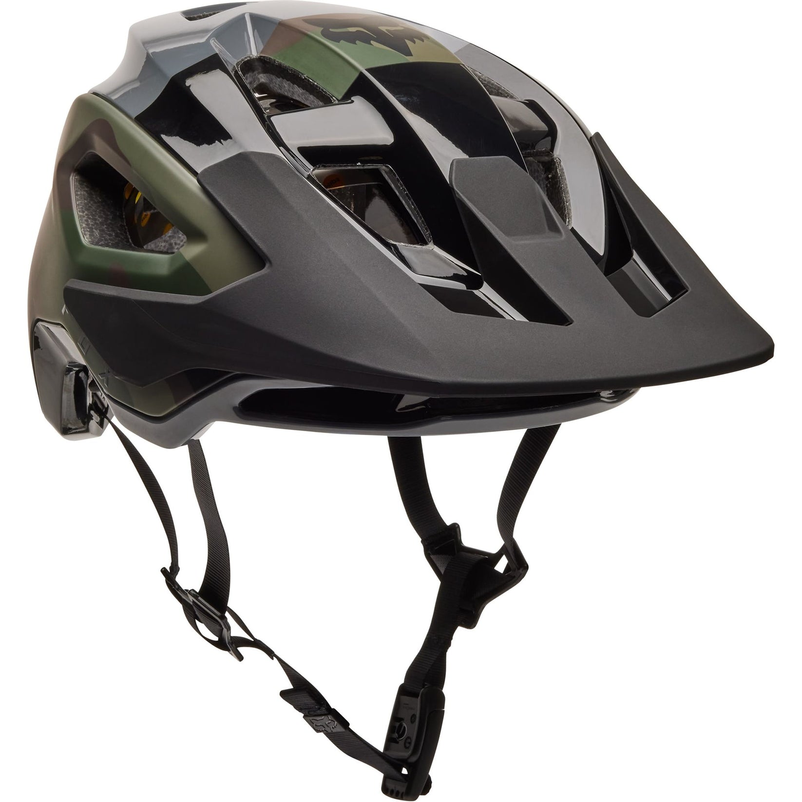 Fox Speedframe Pro Camo MTB Cycling Helmet - Green – Start Fitness
