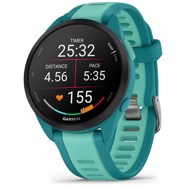 Garmin Forerunner 165 Music HRM With GPS Watch - Blue – Start Fitness