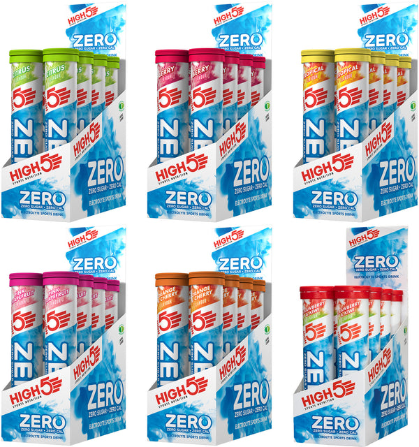 High 5 Zero Electrolyte Hydration Sports Drink Tablets (Box Of 8 ...