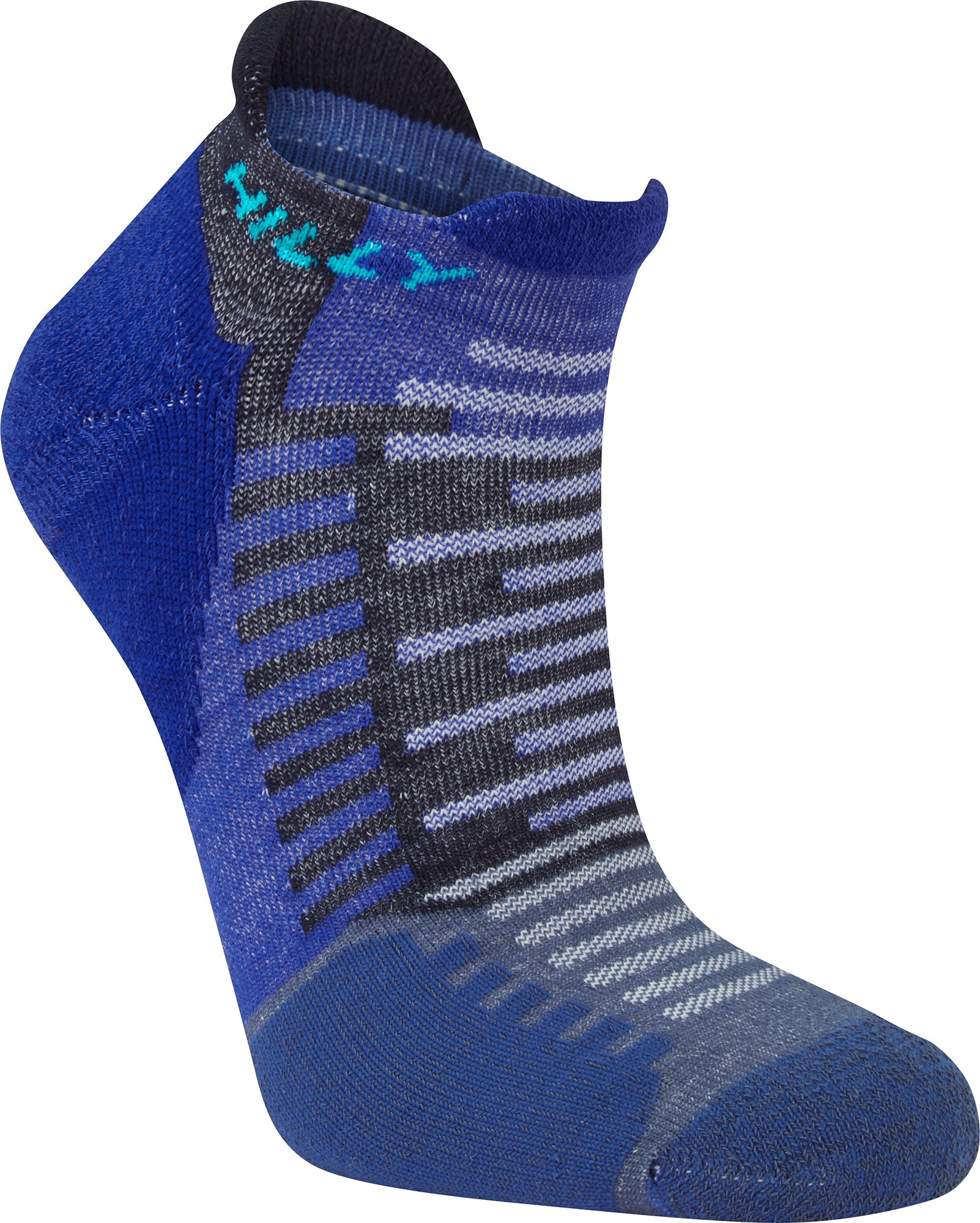 Hilly Active Socklet Running Socks - Blue – Start Fitness