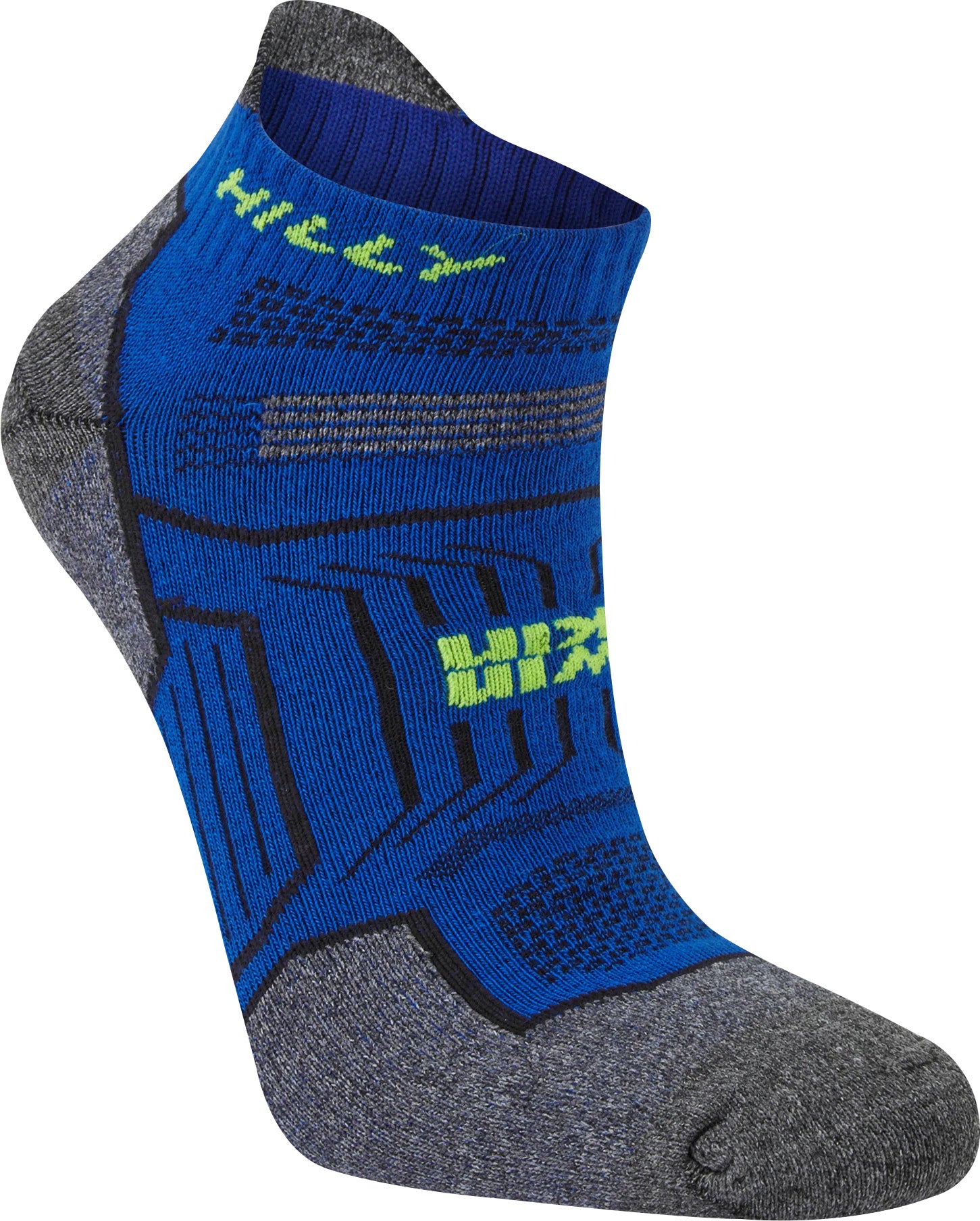 Hilly Twin Skin Socklet Running Socks - Blue – Start Fitness