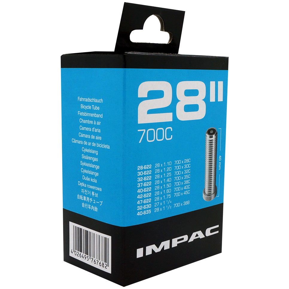 Impac 700x28-47c Schrader Valve Inner Tube – Start Fitness