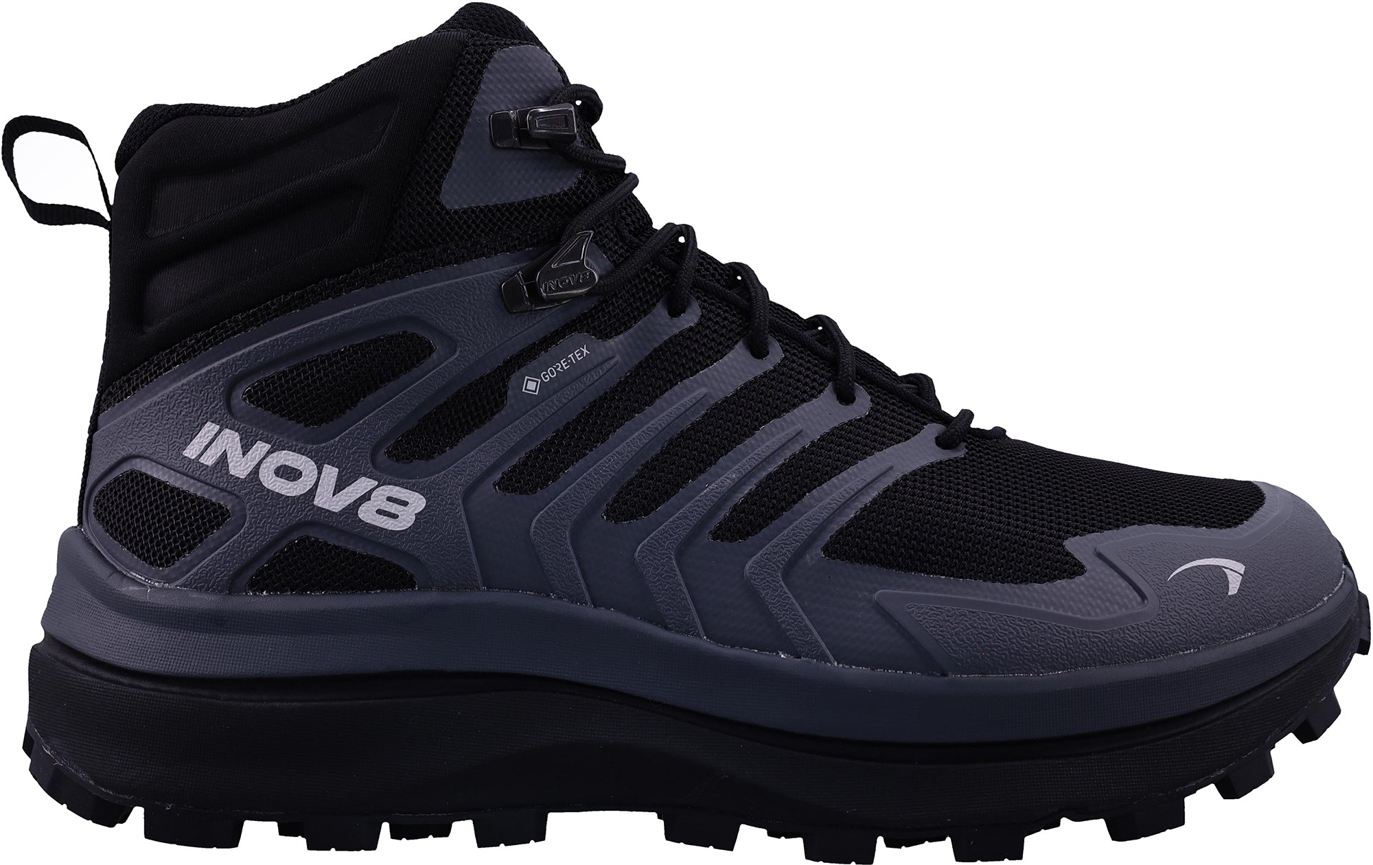 Inov8 Roclite Max Mid GORE-TEX WIDE FIT Mens Walking Boots - Black ...