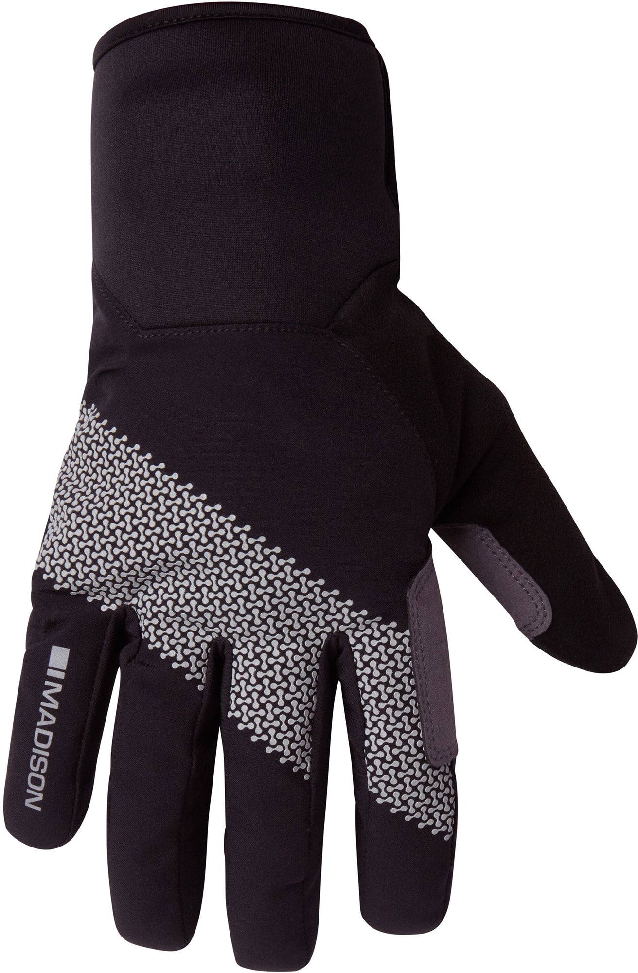 Madison Stellar Reflective Waterproof Thermal Full Finger Cycling Glov ...