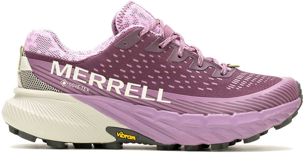 Merrell Agility Peak 5 GORE-TEX Womens Trail Running Shoes - Purple ...