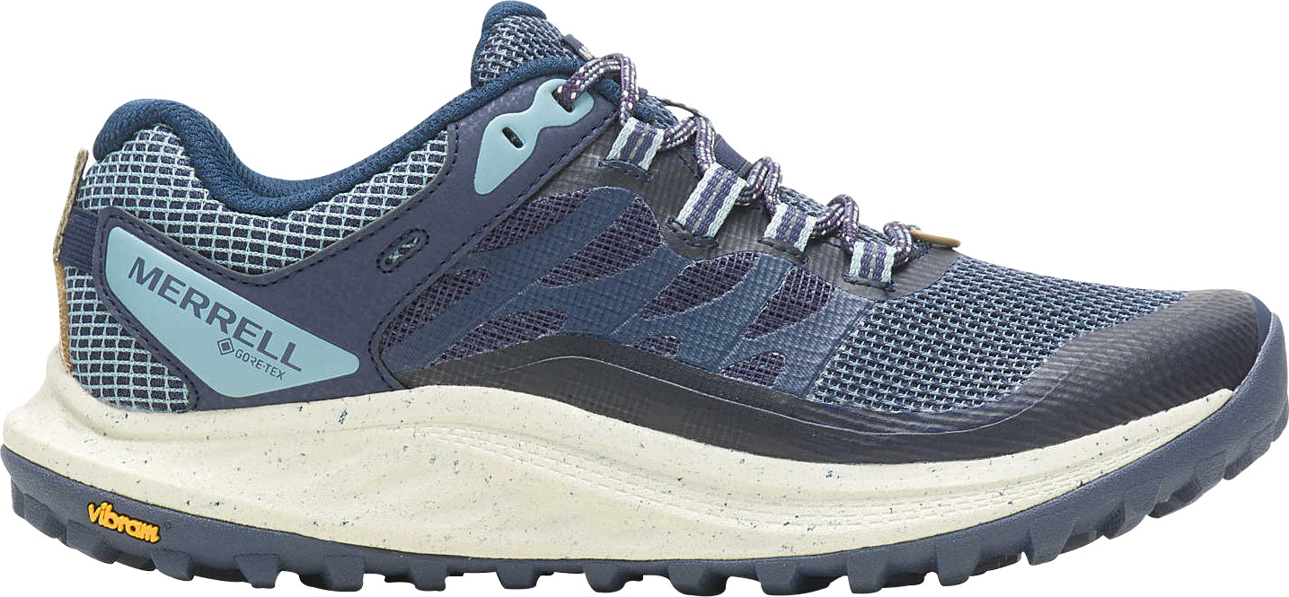 Merrell Antora 3 GORE-TEX Womens Trail Running Shoes - Blue – Start Fitness
