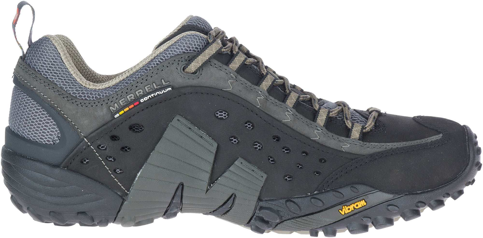 Merrell Intercept Mens Walking Shoes - Black – Start Fitness