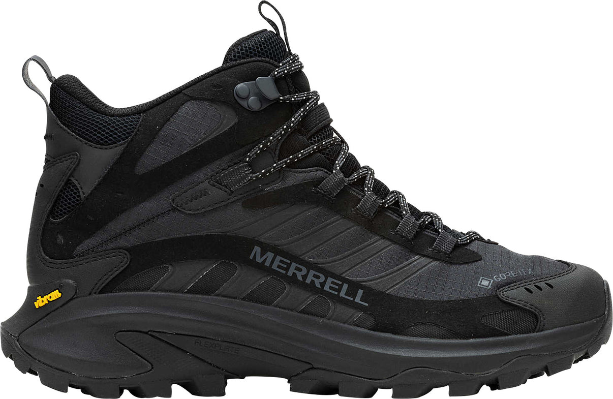 Merrell Moab Speed 2 Mid GORE-TEX Mens Walking Boots - Black – Start ...