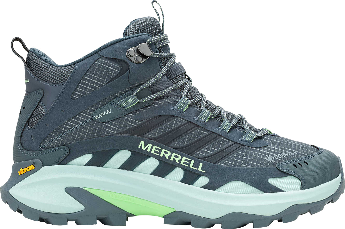 Merrell Moab Speed 2 Mid GORE-TEX Mens Walking Boots - Grey – Start Fitness