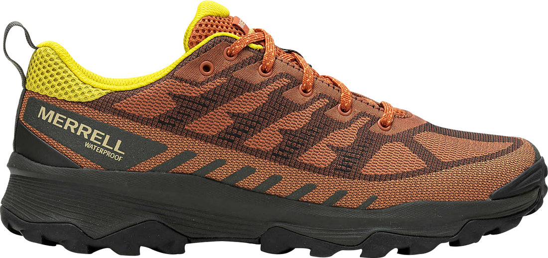 Merrell Speed Eco Waterproof Mens Walking Shoes - Orange – Start Fitness