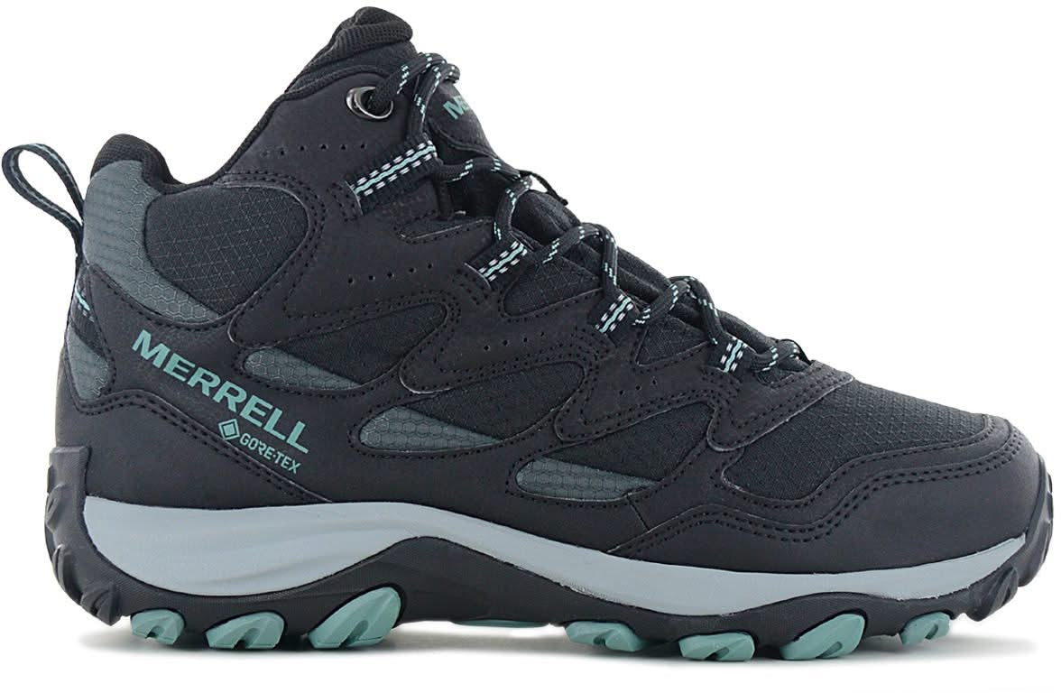 Merrell West Rim Sport GORE-TEX Womens Walking Boots - Black – Start ...