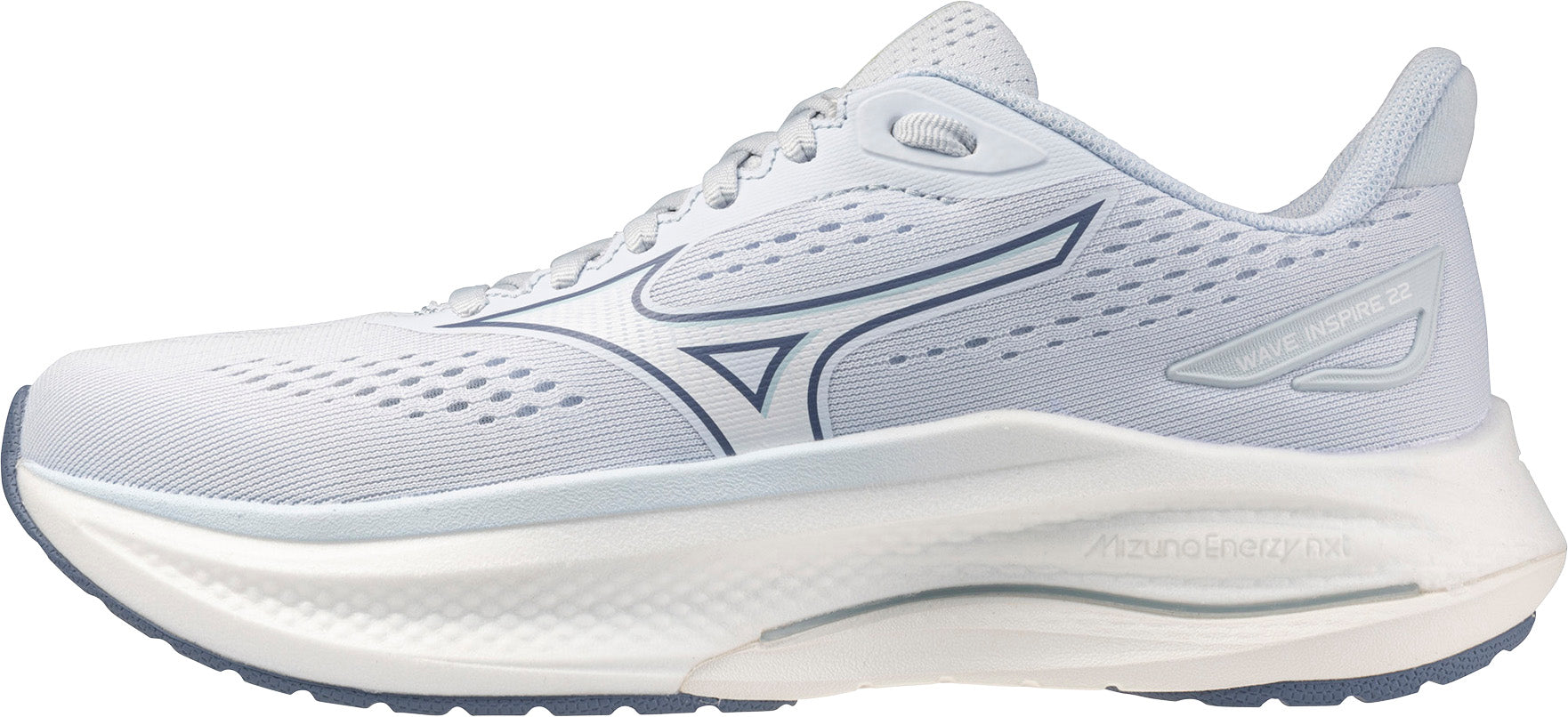 Mizuno Wave Inspire 22 Womens Running Shoes - Grey – Start Fitness