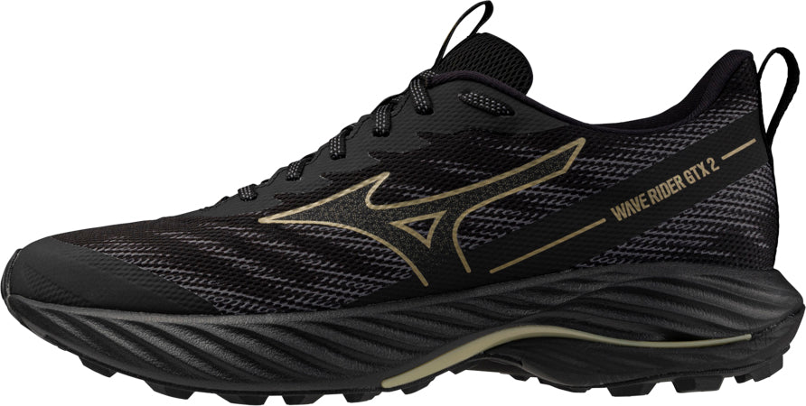 Mizuno Wave Rider GORE-TEX 2 Mens Trail Running Shoes - Black – Start Fitness