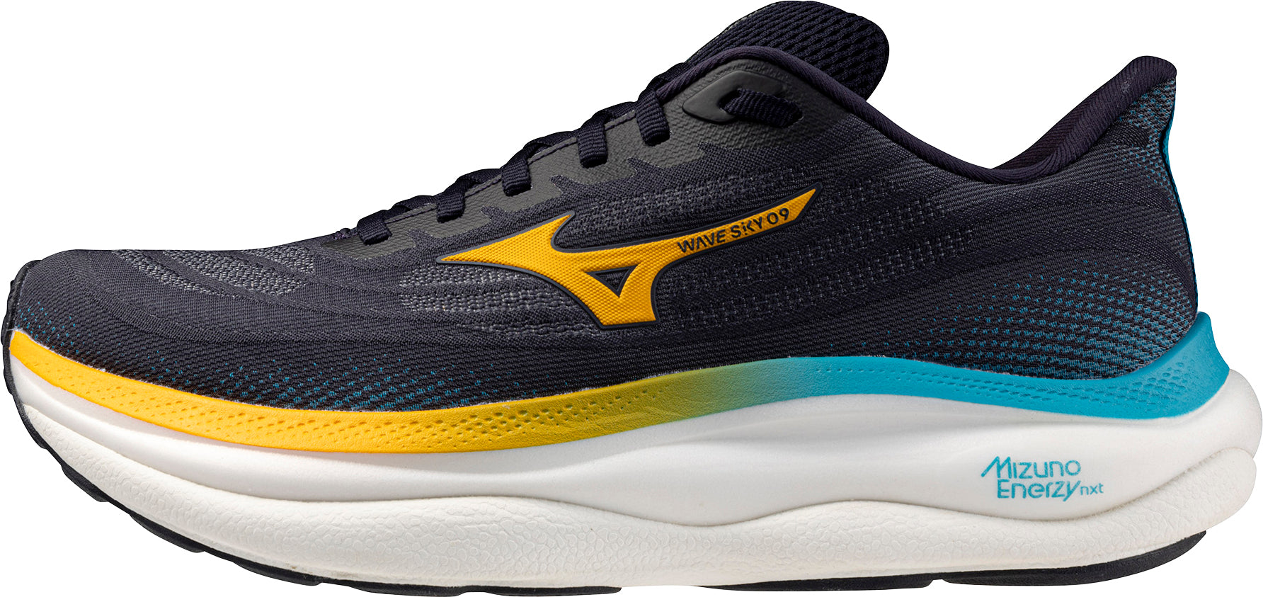 Mizuno Wave Sky 9 Mens Running Shoes - Blue – Start Fitness