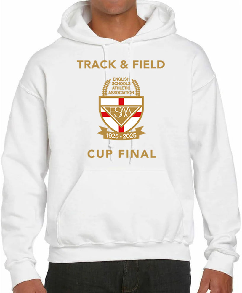 More Mile Classic Esaa Cup Final Hoody White Start Fitness