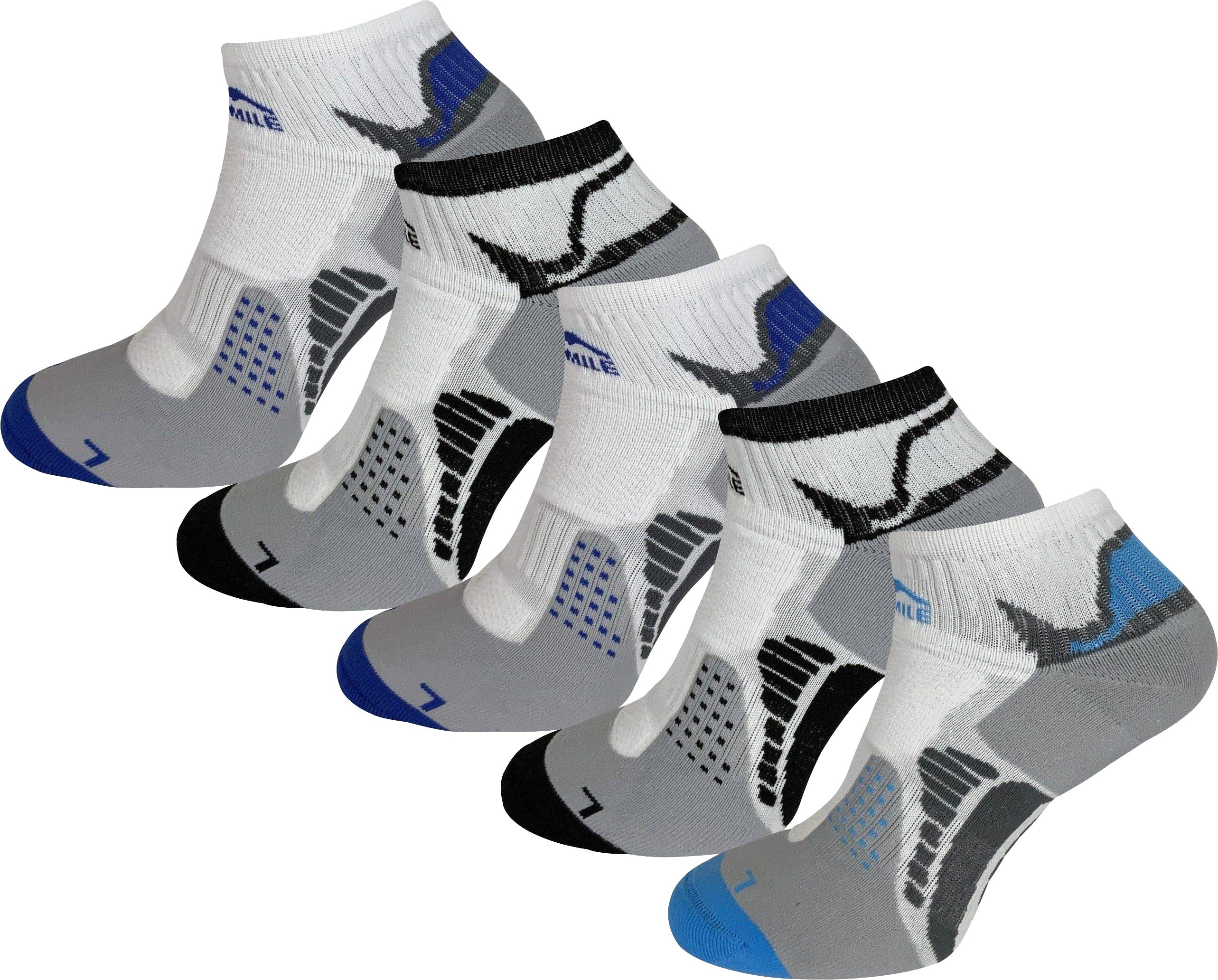 More Mile San Diego (5 Pack) Running Socks - White – Start Fitness