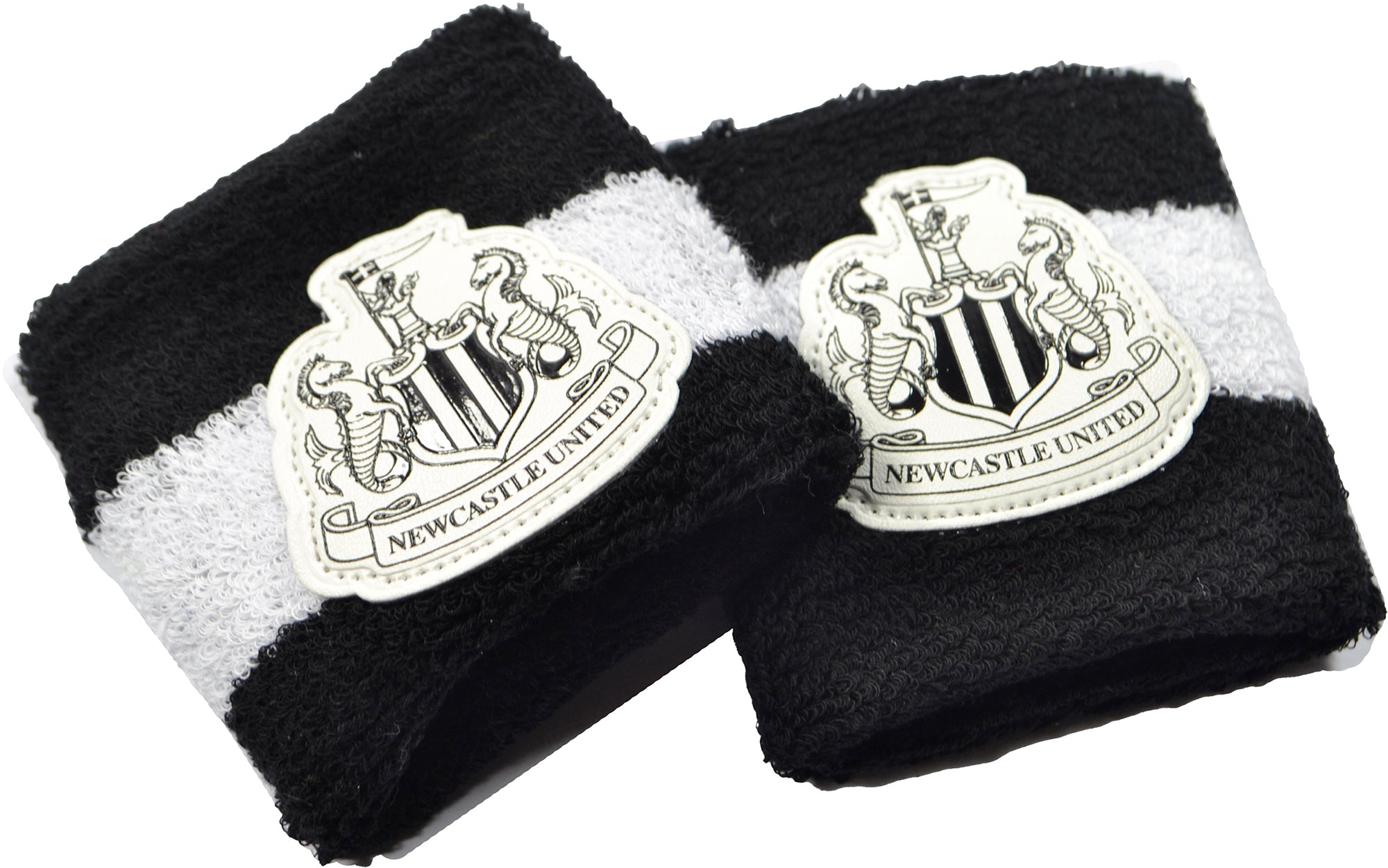 Newcastle United Cotton Wristbands - Black – Start Fitness