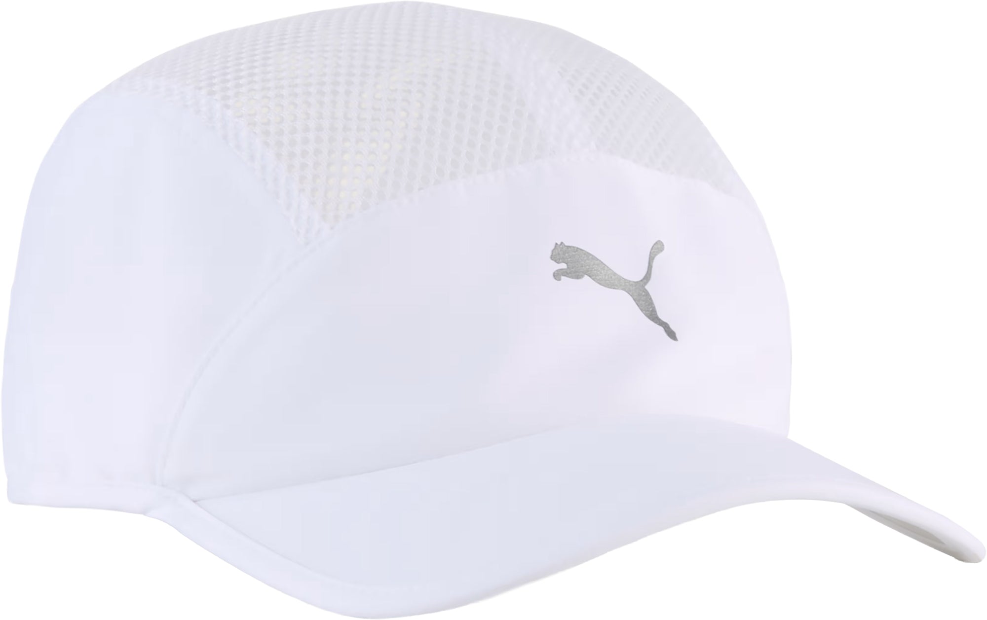 Puma 5 Panel Short Visor Running Cap - White – Start Fitness
